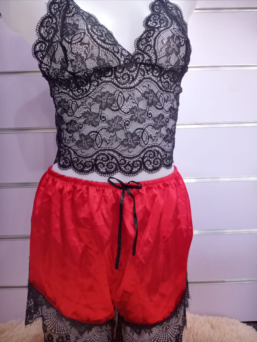 0056 Boxer Set Lingerie – Valentine's Intimates